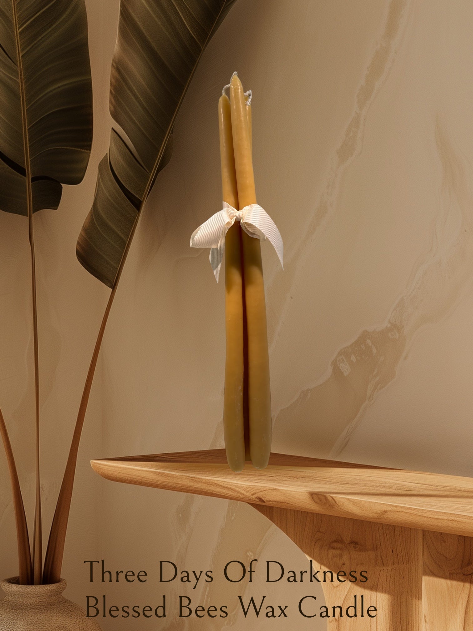 Three Days Of Darkness Blessed Beeswax Candles – Bespoke & Co Candles