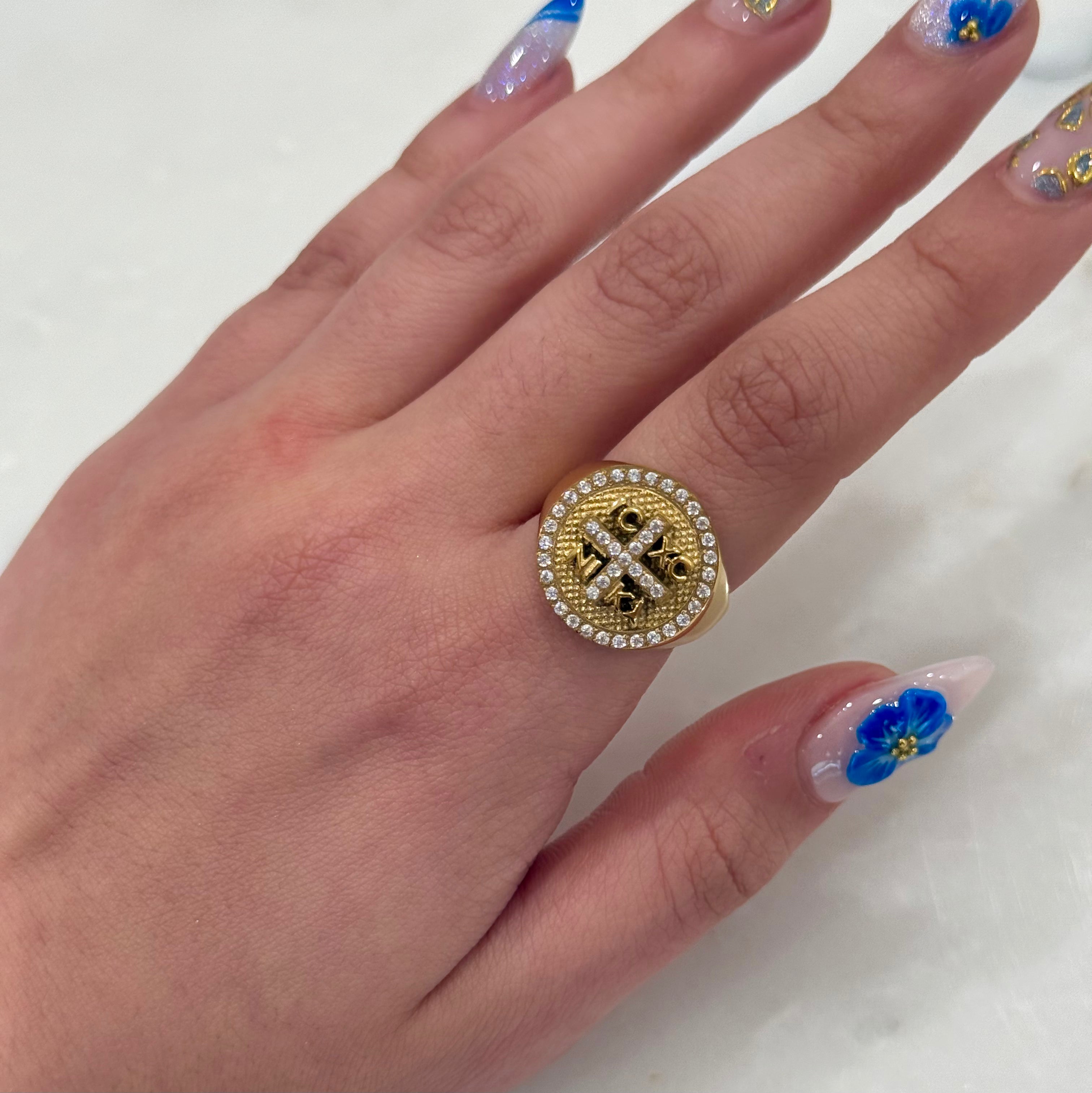 IC XC NIKA Ring – Bespoke & Co Candles