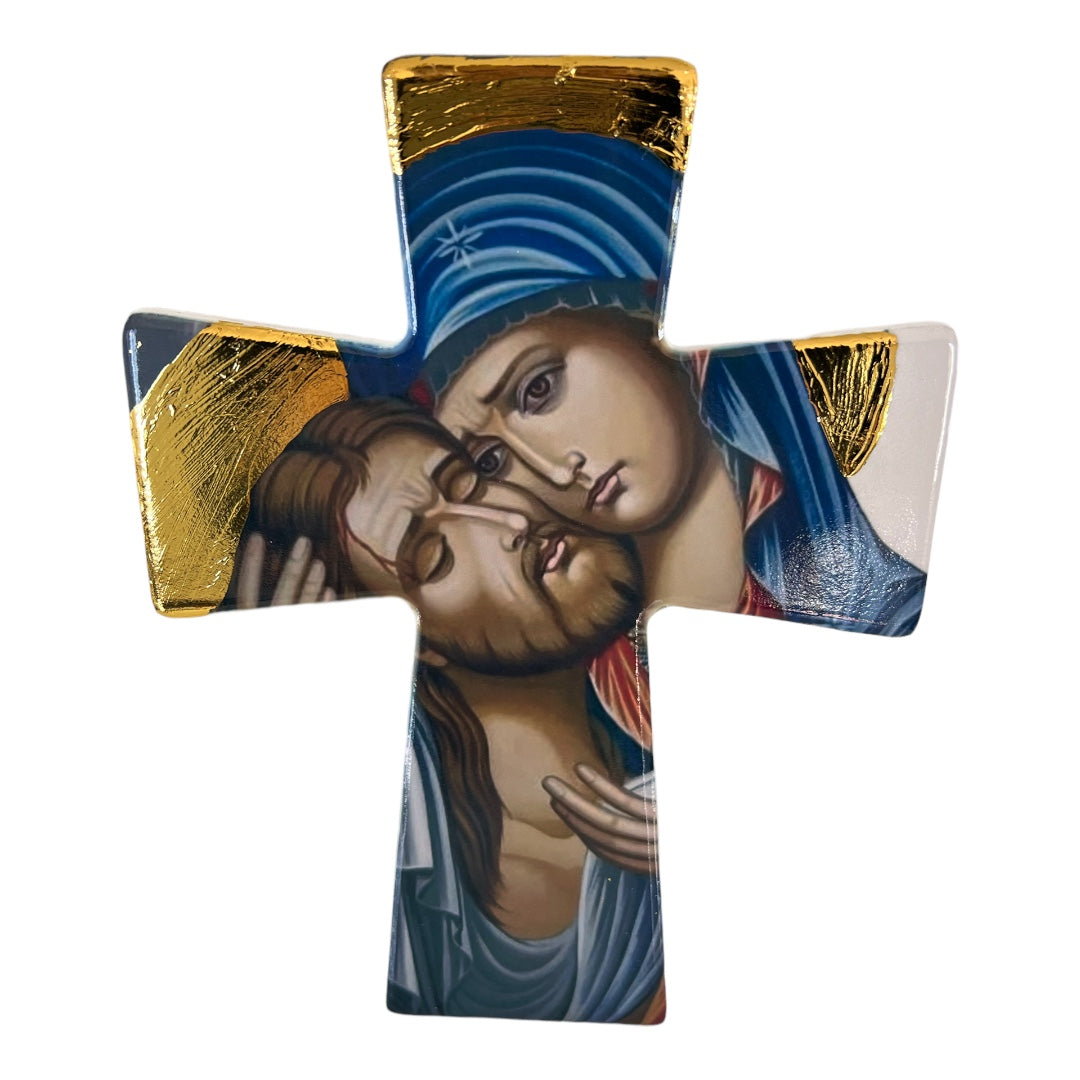Mother Mary & Jesus Cross – Bespoke & Co Candles